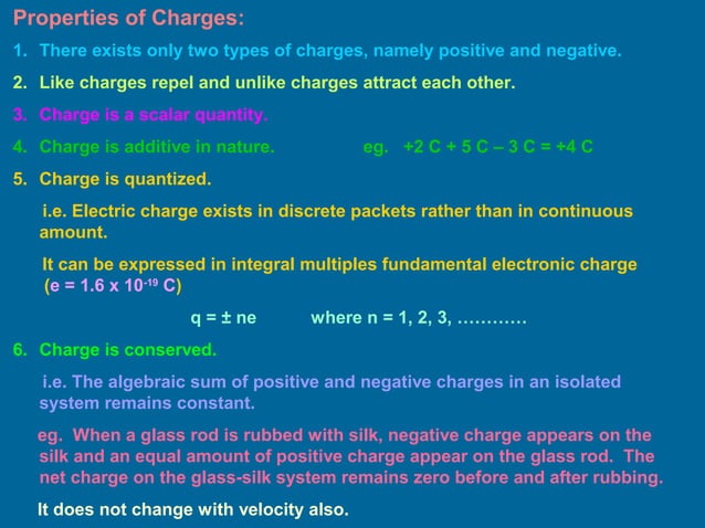 Electrostatics Class 12- Part 1 | PPT