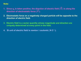 Electrostatics Class 12- Part 2 | PPT | Physics | Science