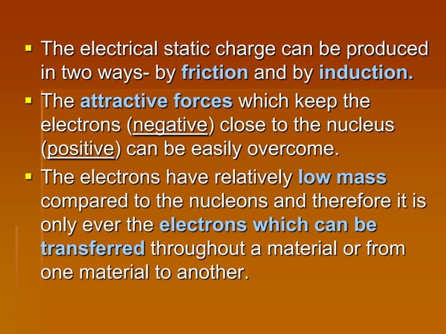Electrostatics and Current Electricity | PPT