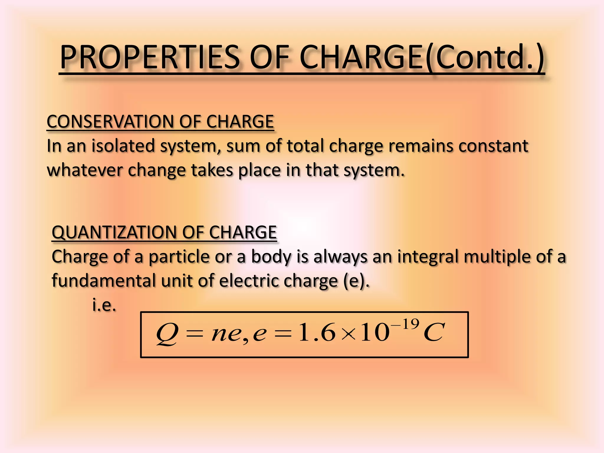 Electrostatics -1 | PPTX