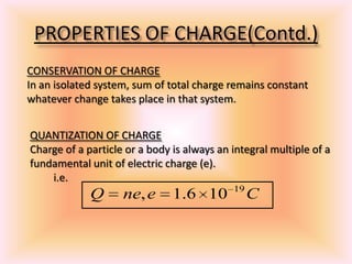 Electrostatics -1 | PPTX