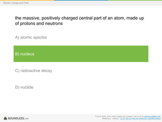 Electrostatics Lecture | PPT