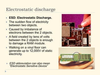 5.12 Electrostatic sensitive devices | PPTX