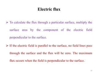Electrostatics in vacuum | PPTX