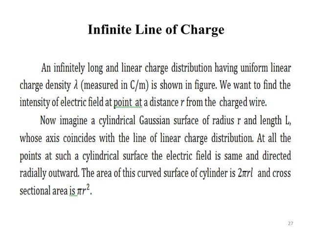 Electrostatics in vacuum | PPTX