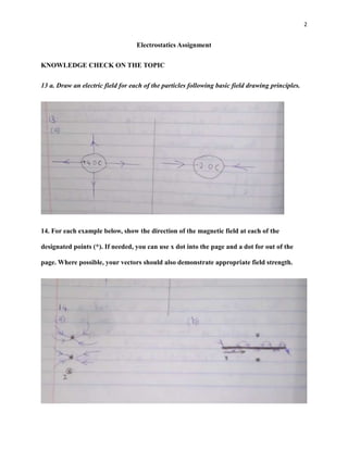Electrostatiscs Assignment Solution.docx