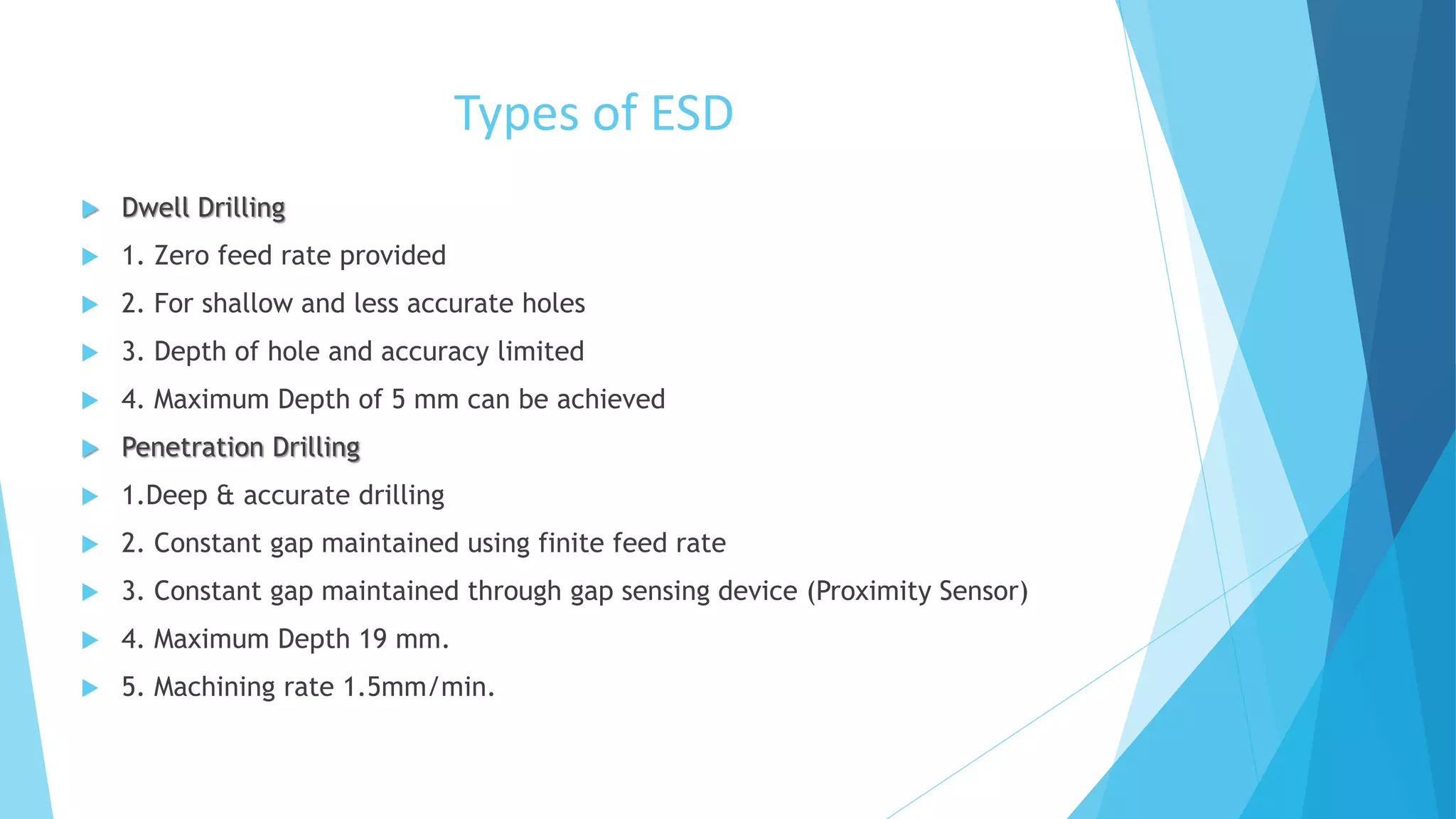 Electro stream drilling(ESD) | PPTX