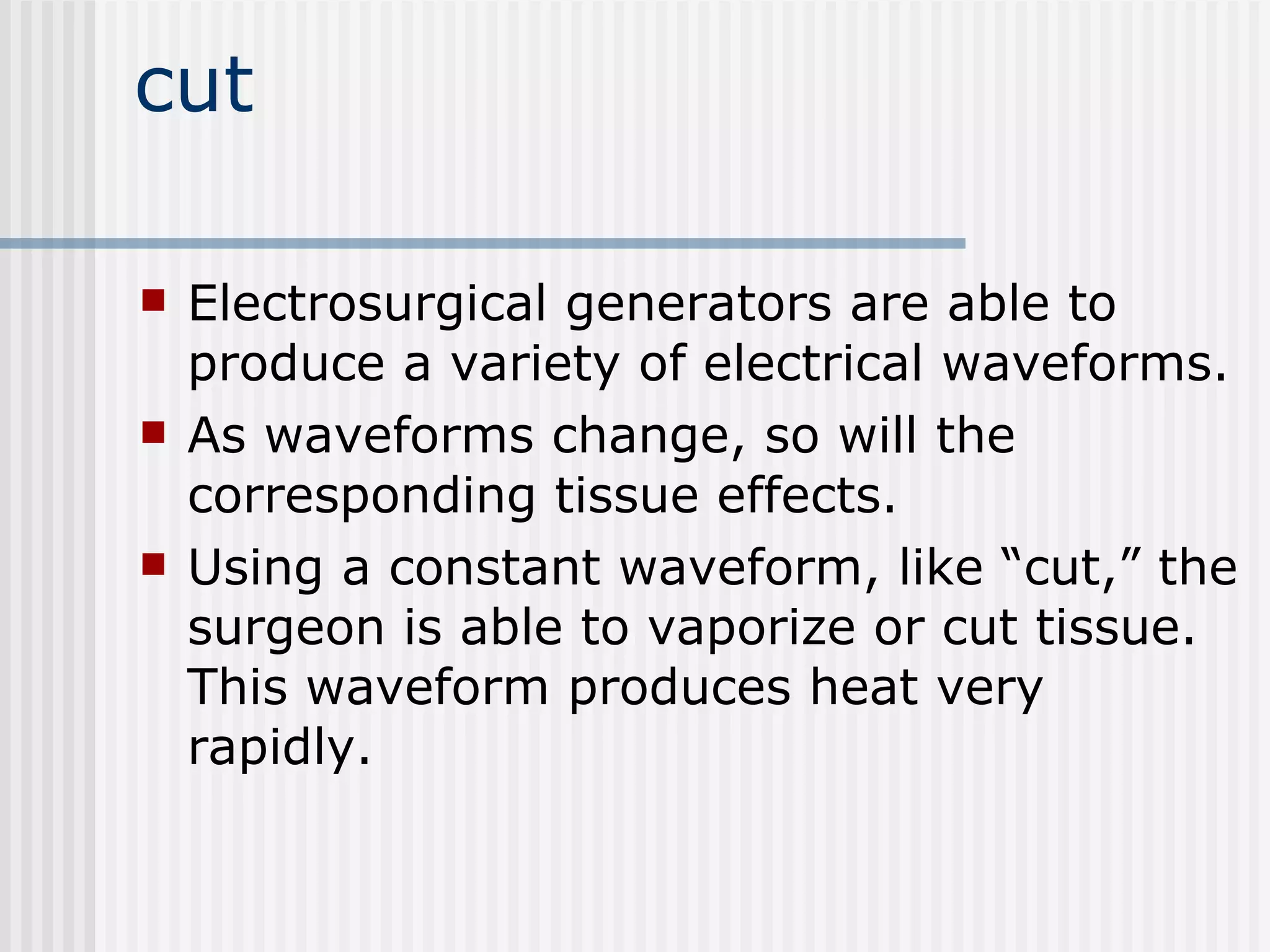Electrosurgery | PPT