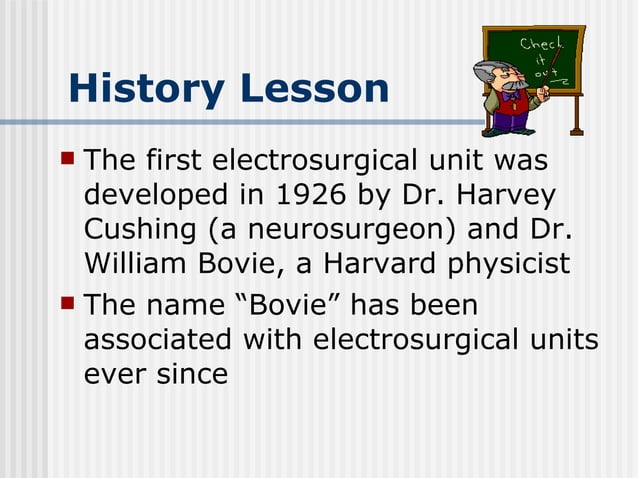 Electrosurgery | PPT | First Aid | Injuries