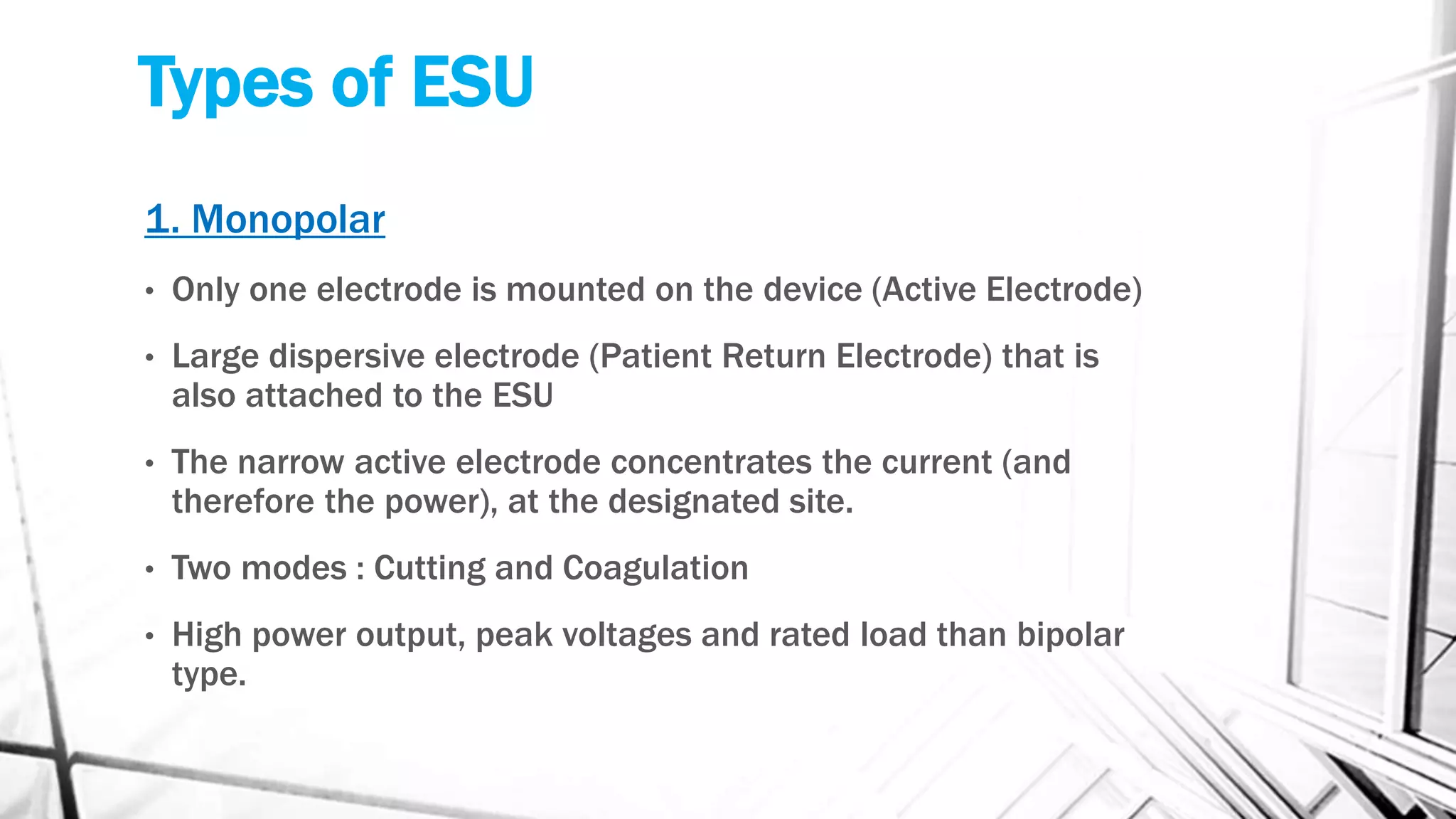 Electrosurgery | PPTX