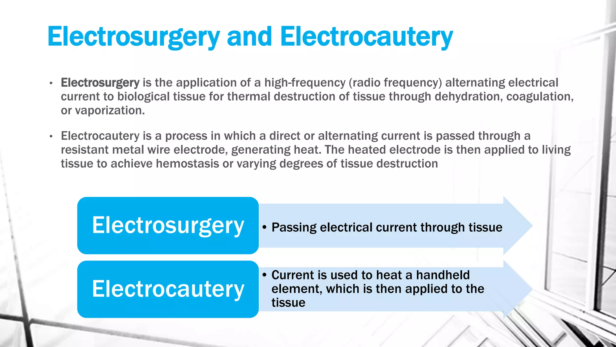 Electrosurgery | PPTX