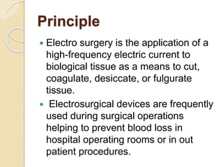 Electrosurgical unit | PPTX