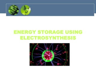 Electrosynthesis | PPTX