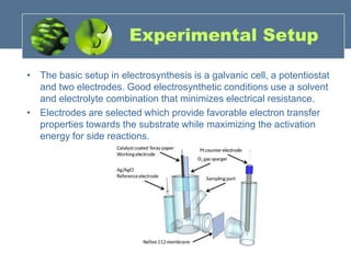 Electrosynthesis | PPTX
