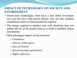 ELECTRIC HEATING AND HEATING METHODS | PDF