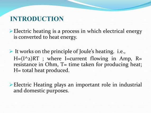 ELECTRIC HEATING AND HEATING METHODS | PDF | Home Appliances | Home ...