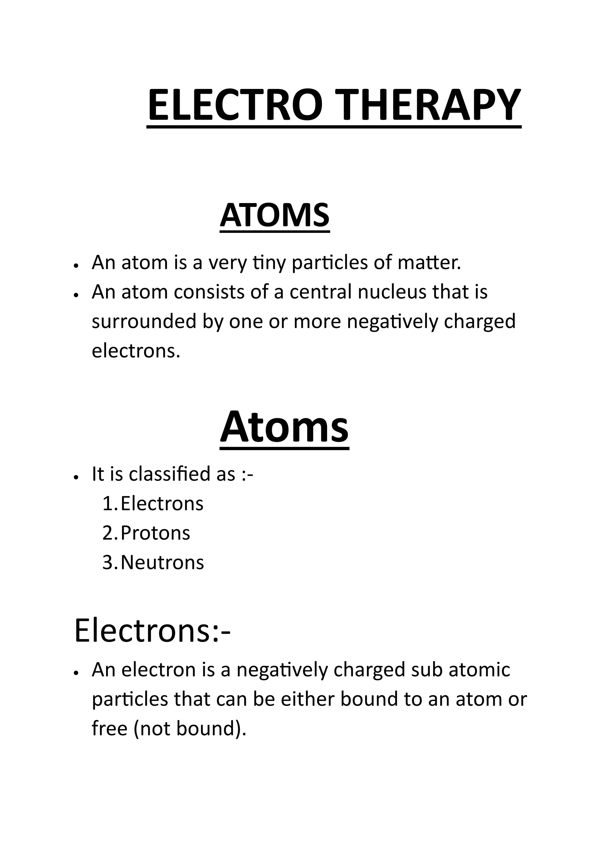 ATOMS PPT | PDF