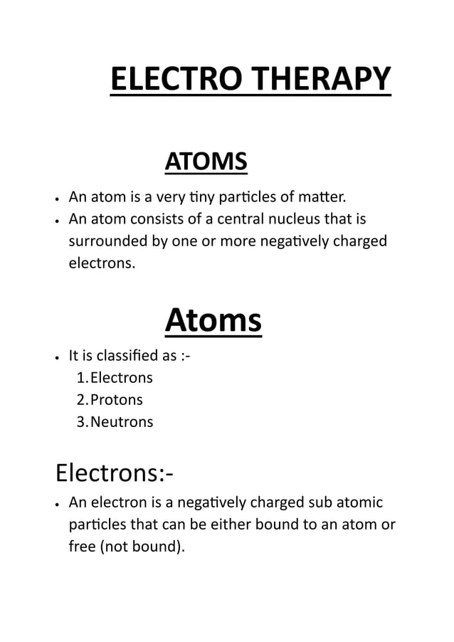 ATOMS PPT | PDF