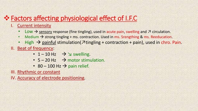 electrotherapeutic modalities | PPTX | Physical Therapy | Wellness