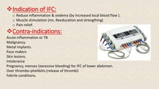 electrotherapeutic modalities | PPTX