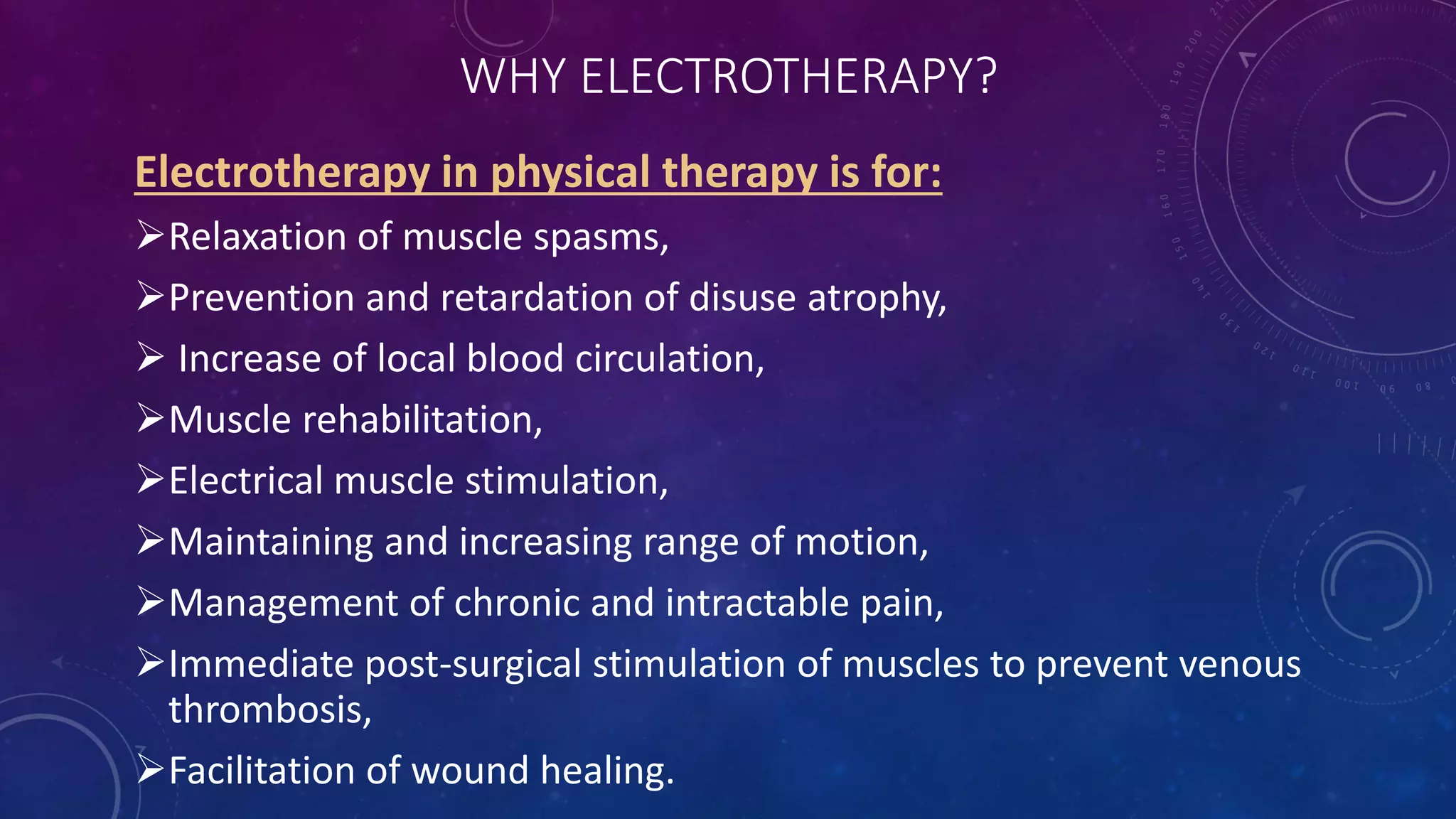 Electrotherapy | PPTX