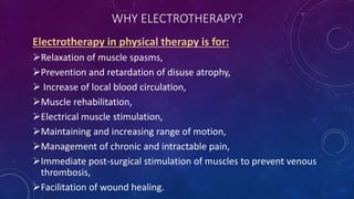 Electrotherapy | PPTX