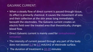 Electrotherapy | PPTX