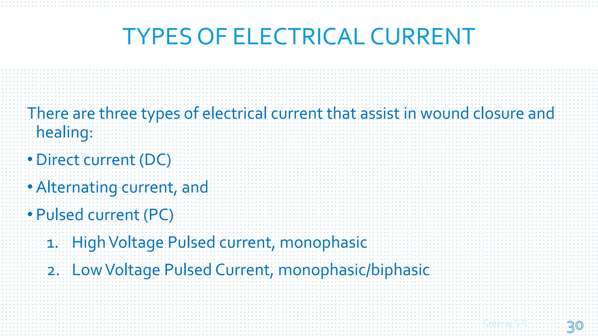 Physiotherapy in Wound Healing; Role of Electrotherapy | PPTX