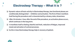 Electrotherapy Medical Rehabilitation Presentaion | PPTX