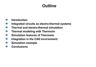 Electro Thermal IC Simulation With Saber | PPT | Physics | Science