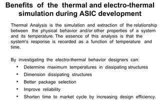 Electro Thermal IC Simulation With Saber | PPT