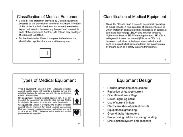 electrical safety of bio-medical devices | PDF | First Aid | Injuries