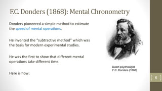 E lecture Cognitive Psychology: Then and Now | PPTX | Chemistry | Science