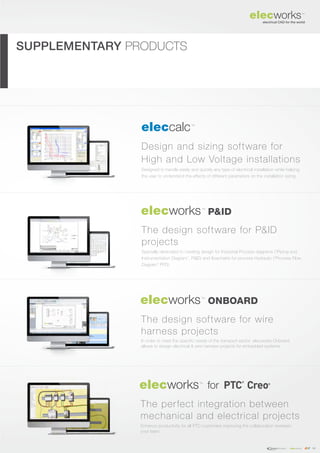 Elecworks - electrical and automation CAD software - ECAD | PDF