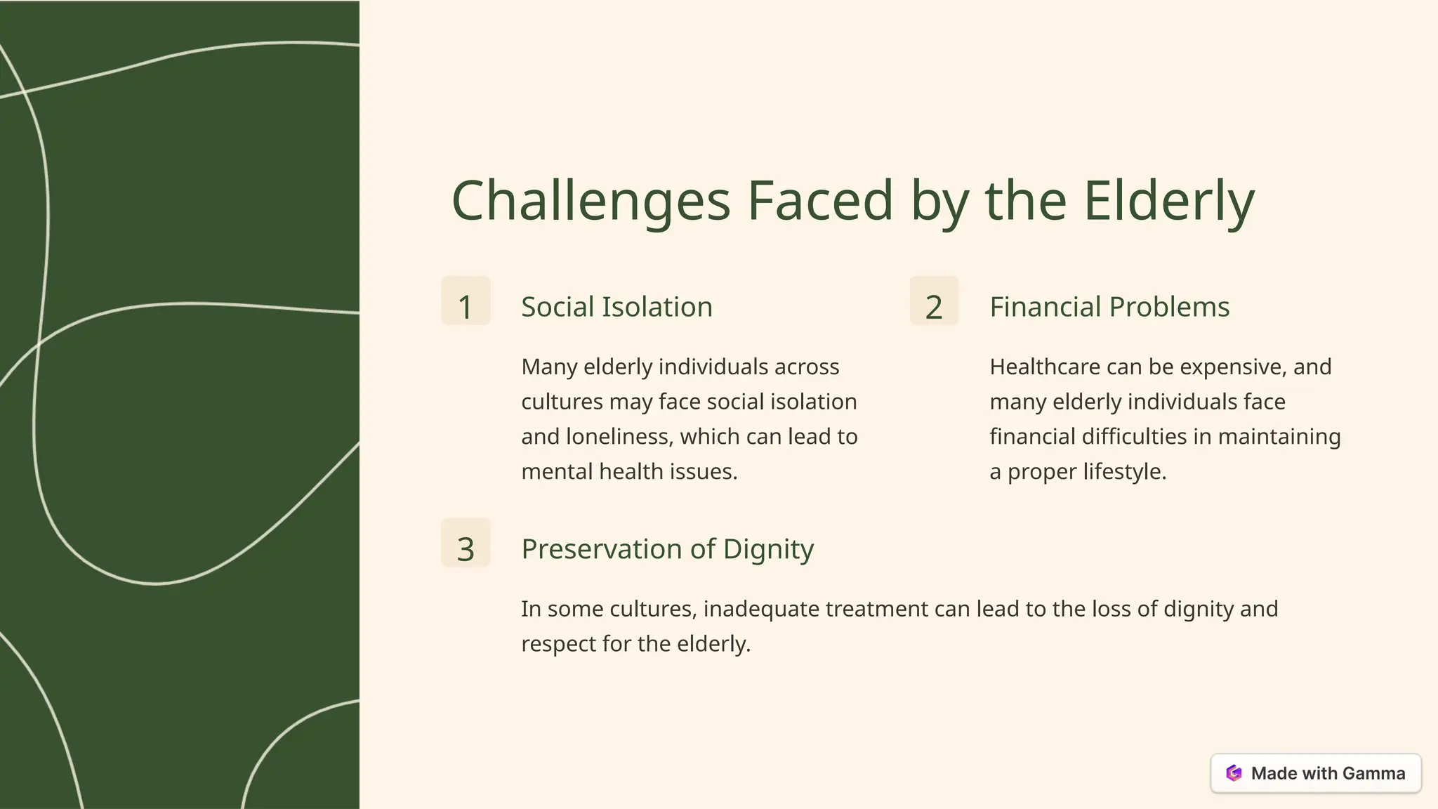 How other cultures see the elderly people | PPTX