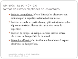 El efecto fotoeléctrico | PDF