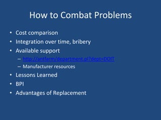 E:\legacy systems3 | PPTX