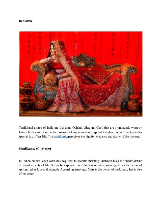 Red In Indian Culture - Vactrone