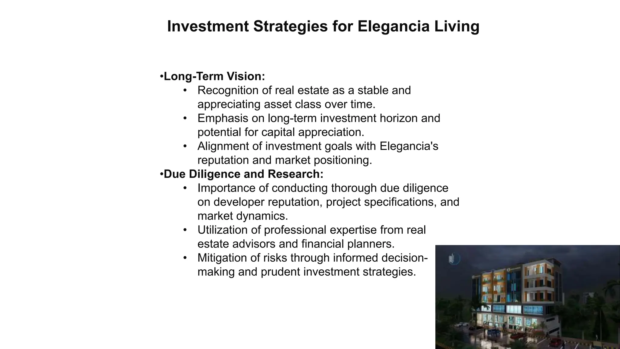 Elegancia Living Your Gateway to Smart Real Estate Investment. | PPTX