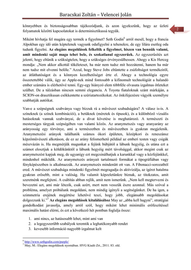 Elegans megoldasok | PDF