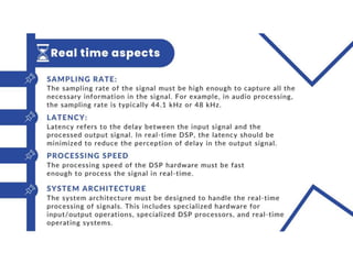 Digital Signal Processing | PPTX | Computing | Technology & Computing