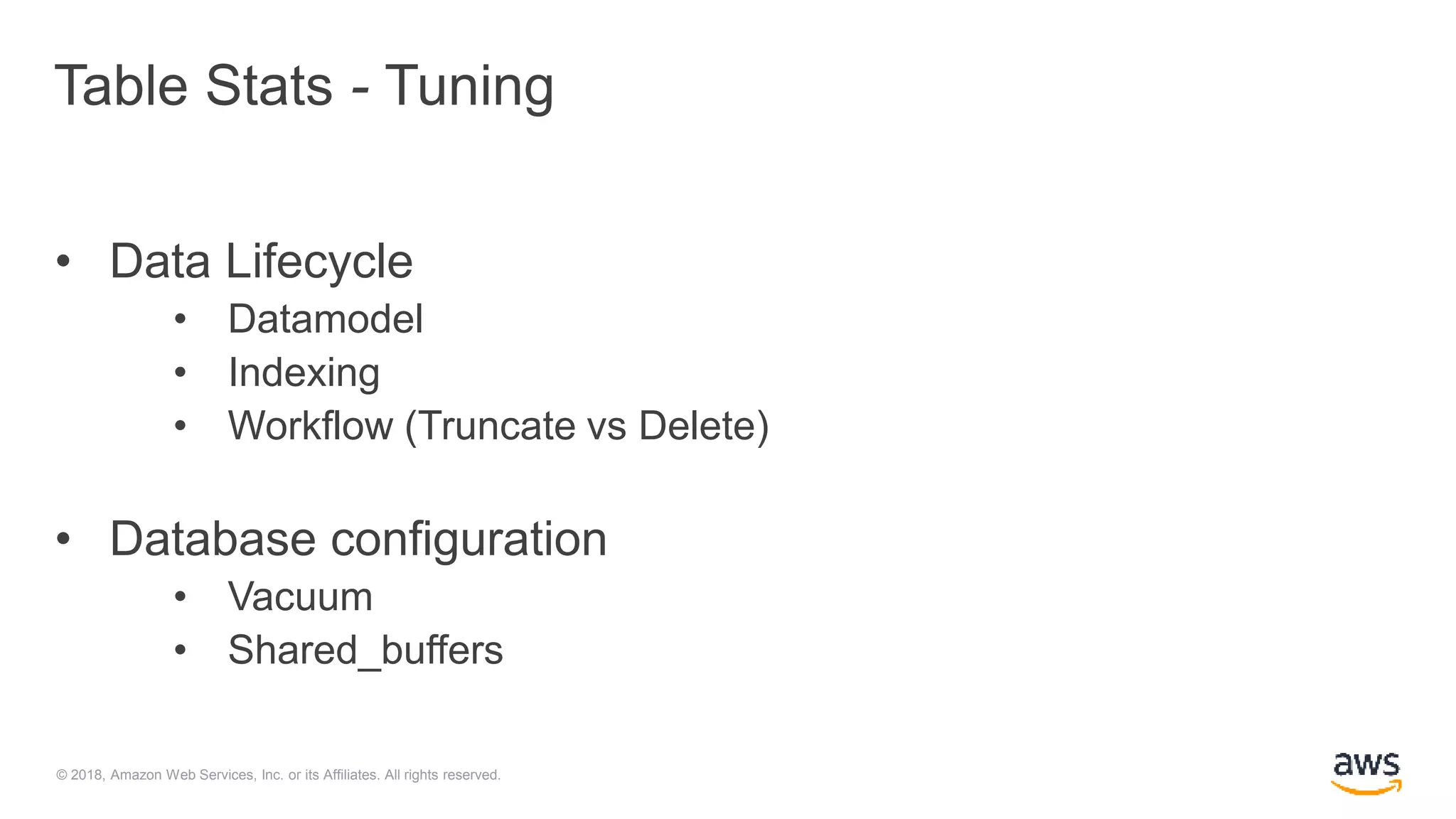 Elegant database tuning | PPT