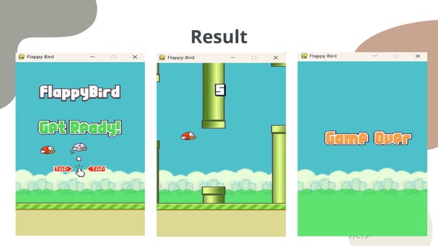 Flappy Bird Game using python Full Stack | PPTX