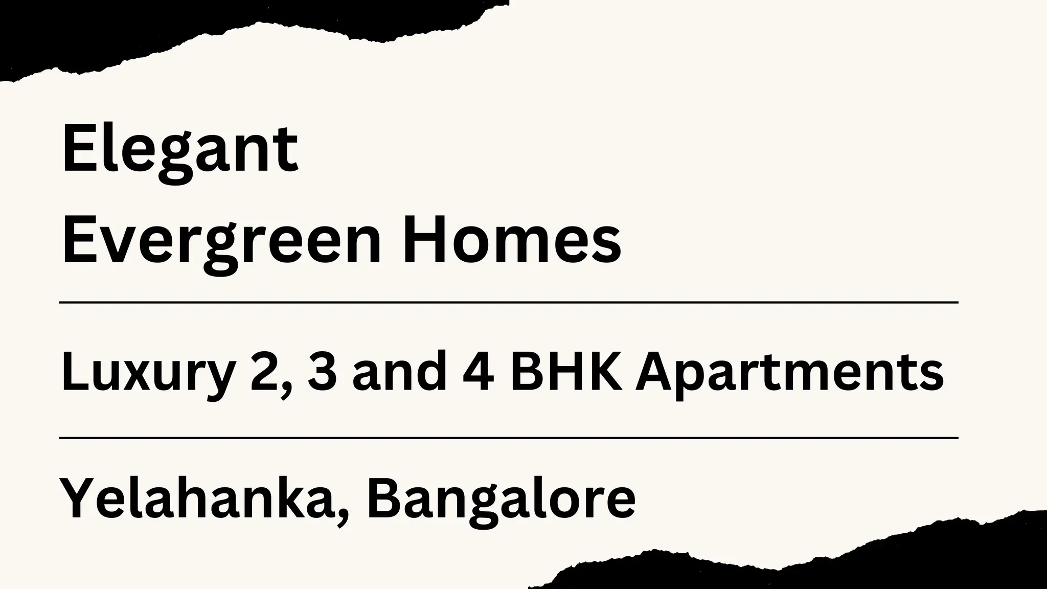 Elegant Evergreen Homes - Timeless Luxury in Yelahanka, Bangalore | PDF