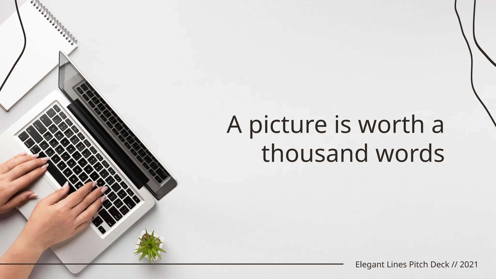 Elegant Lines Pitch Deck by Slidesgo.pptx | Geography | Science