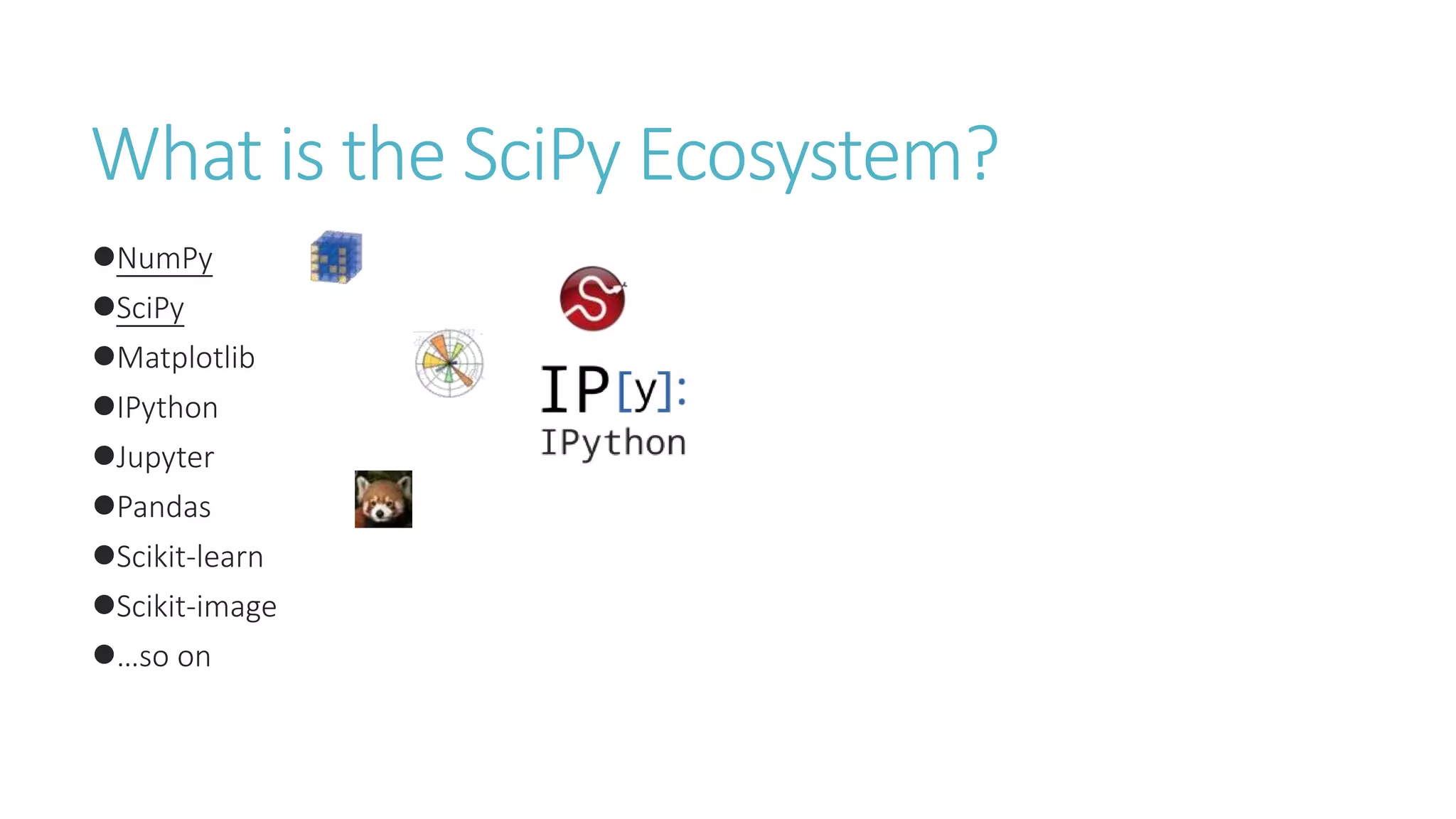 A closer look in scipy | PPTX