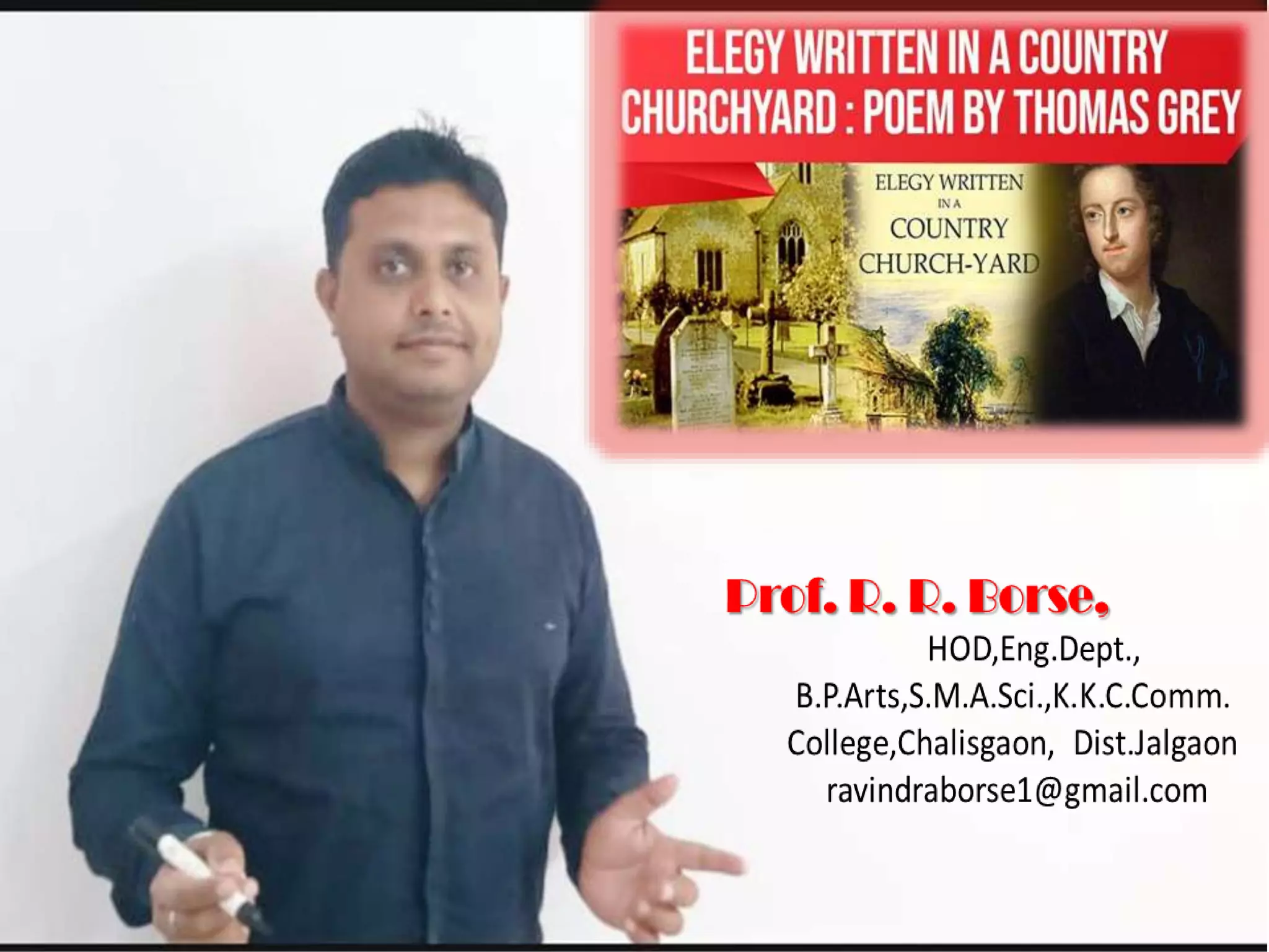 Elegy Written in a Country Churchyard by Thomas Gray.pptx