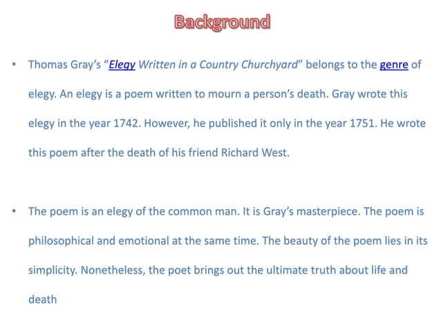 Elegy Written in a Country Churchyard by Thomas Gray.pptx