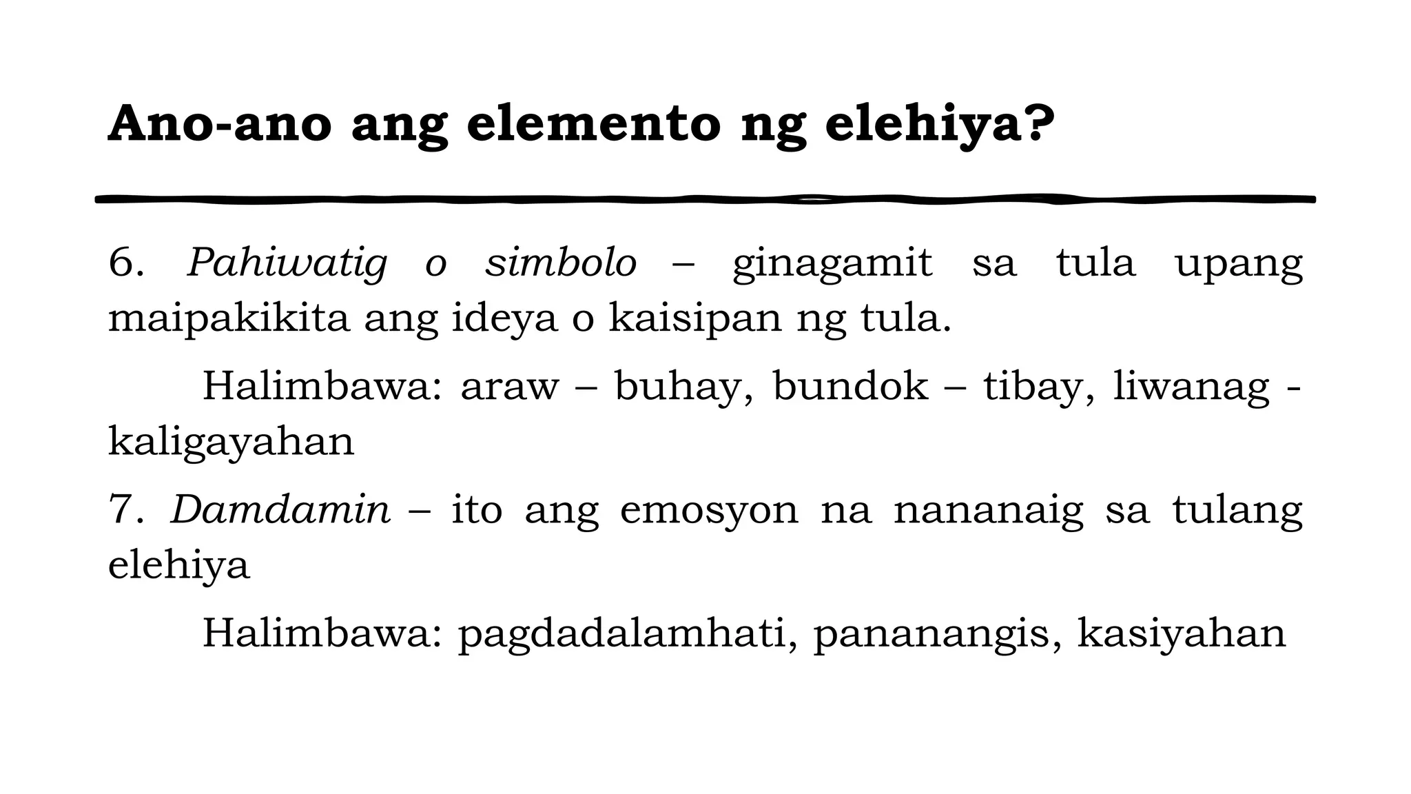 ELEHIYA NG BANSANG PILIPINAS- PANITIKANG AYSANO 9 | PPTX