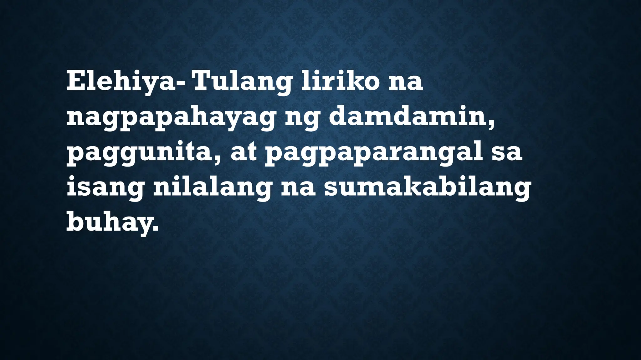 elehiya at an elemento ng elehiya .pptx